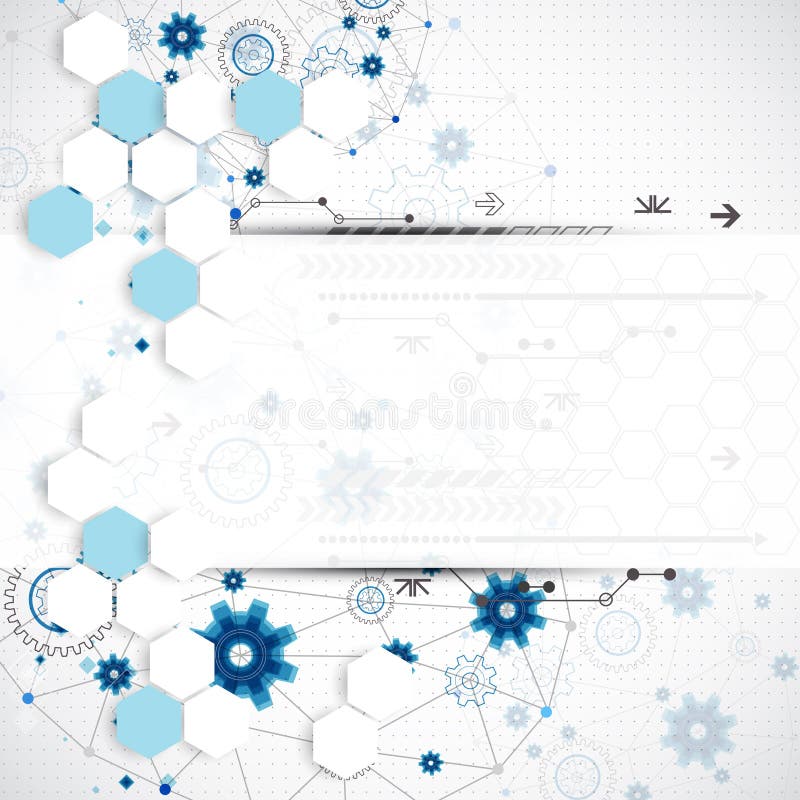 Abstract Color Technology Background Computer/technology Theme Stock ...