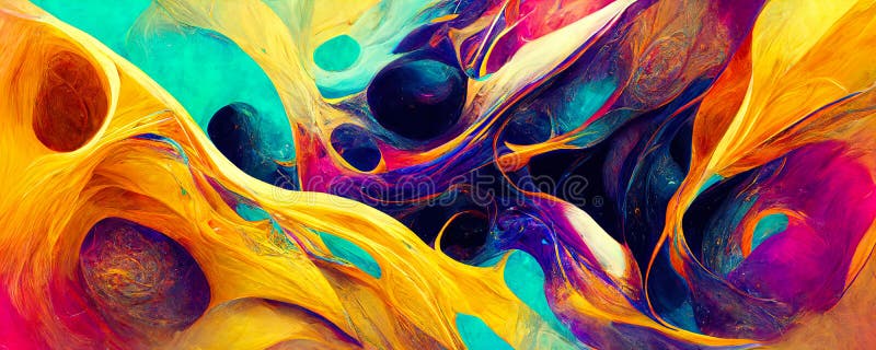 Abstract Color Texture. Modern Futuristic Pattern, Colorful Background ...