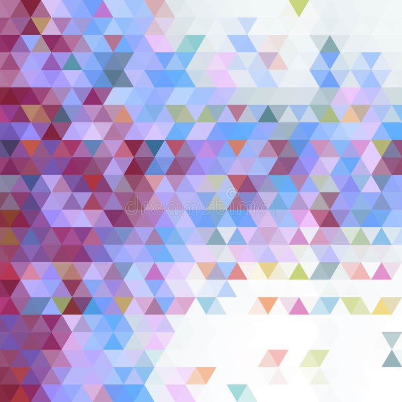 Abstract Color Triangle Background. Modern Illustration. Eps 10 Stock ...
