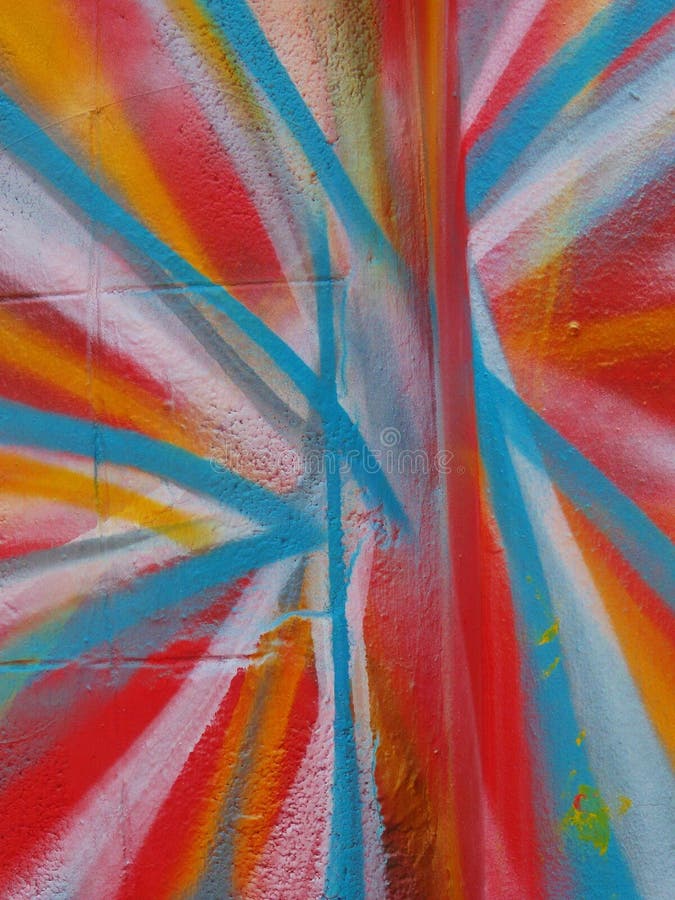 Abstract Color on the Walls Stock Photo - Image of revetment, obsolete ...