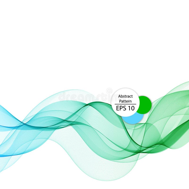 Abstract Color Wave. Design Element. Wave Patterns. Eps 10 Stock Photo ...