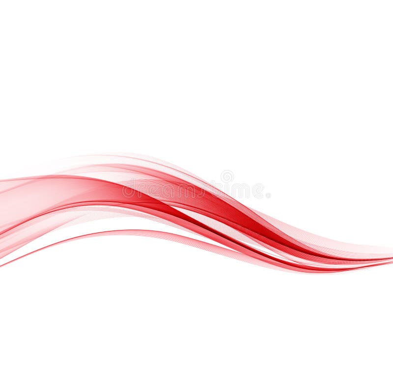 Abstract Color Wave Design Element Stock Vector - Illustration of light ...