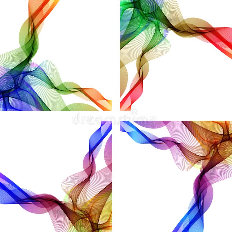 Abstract color wave stock vector. Illustration of creative - 63916948