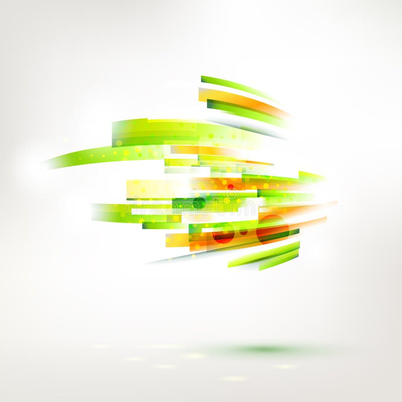 Eco Friendly Abstract City Background Stock Vector - Illustration of ...