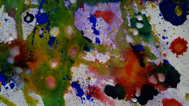 Abstract Colored Acrylic Painting Stock Photo - Image of textures ...
