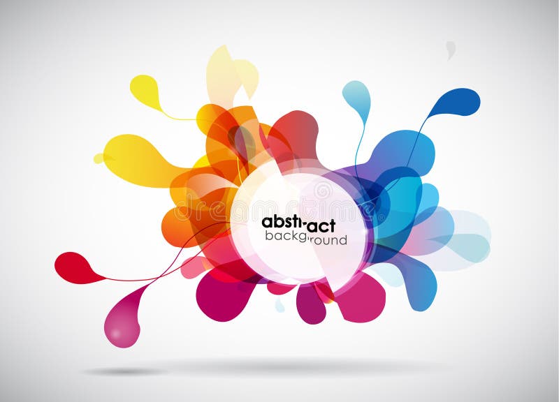 Abstract Colored Background. Stock Vector - Illustration of blue ...