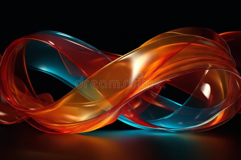 Abstract Colored Background in the Form of Lightspeed Lines Stock ...