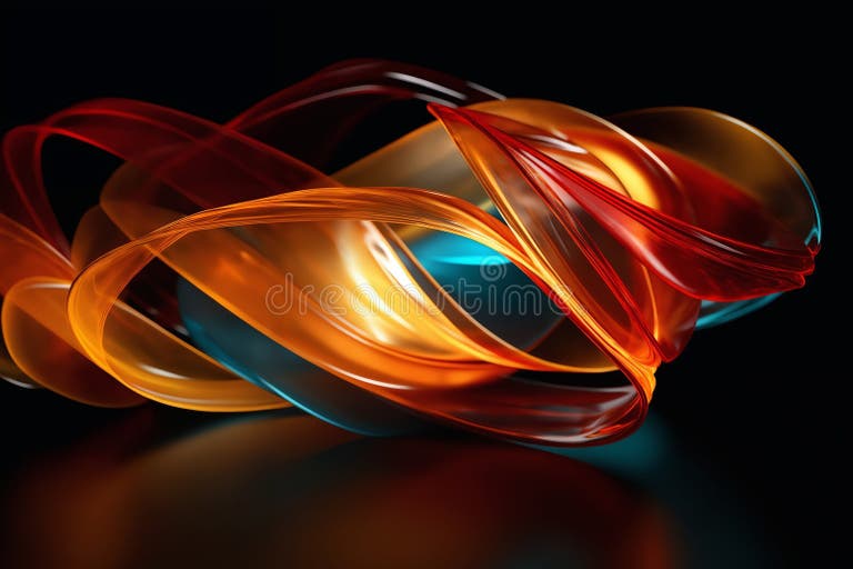 Abstract Colored Background in the Form of Lightspeed Lines Stock ...