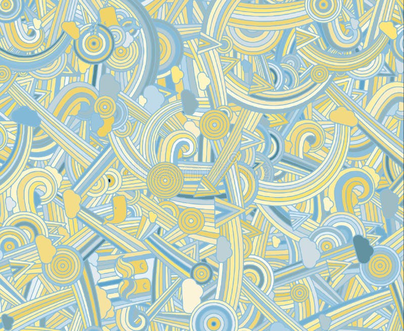 Abstract Colored Background from a Variety of Patterns Stock ...