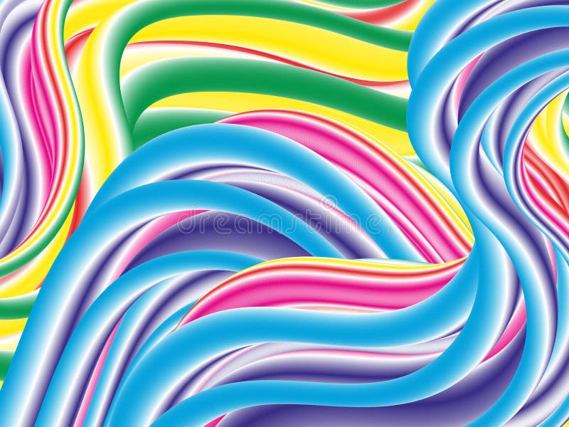 Abstract Colored Background. Wave Pattern. Eps 10 Stock Illustration ...