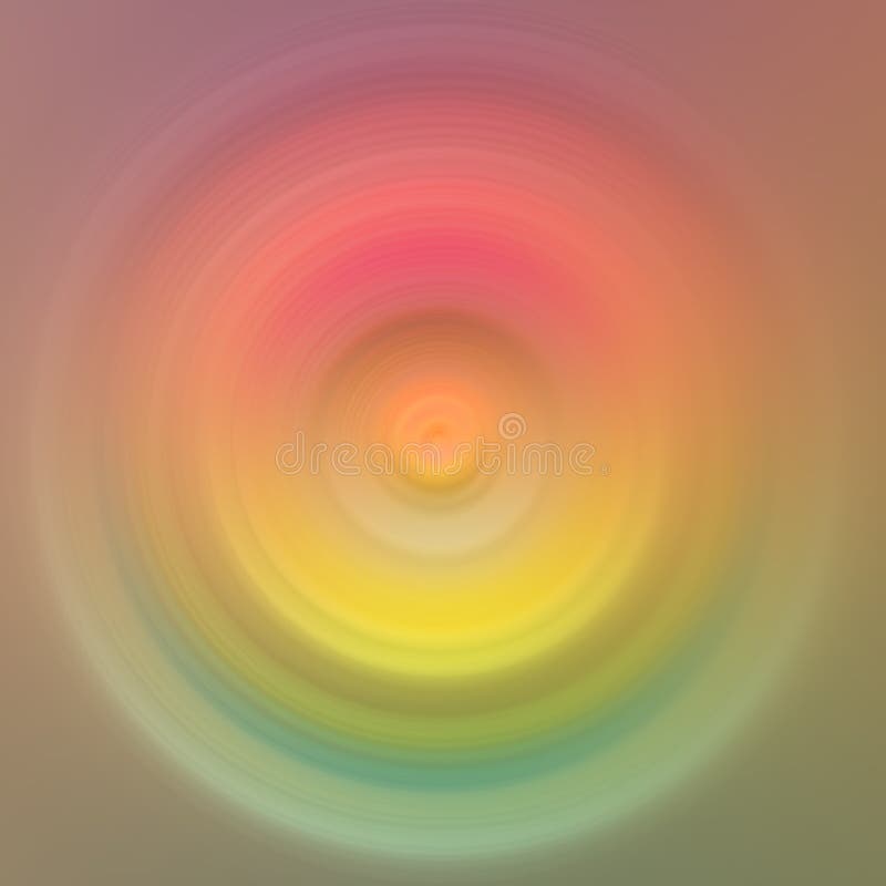 Abstract Colored Circle Lines Stock Illustration - Illustration of ...