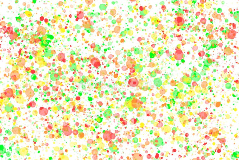 Abstract Colored Dots on a White Background Stock Illustration ...