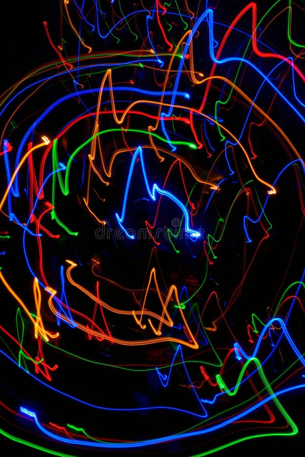 Abstract light drawing stock photo. Image of blue, abstract - 237903464