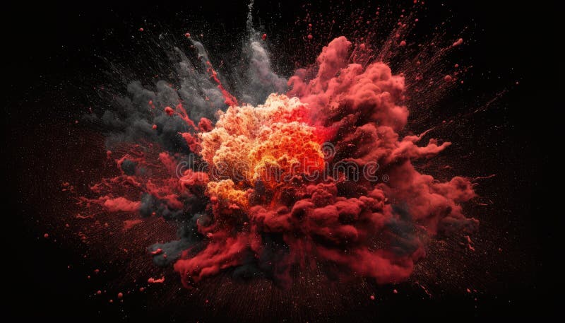 Colored Fire Flames Raising Up on a Black Background Ice and Fire Stock ...