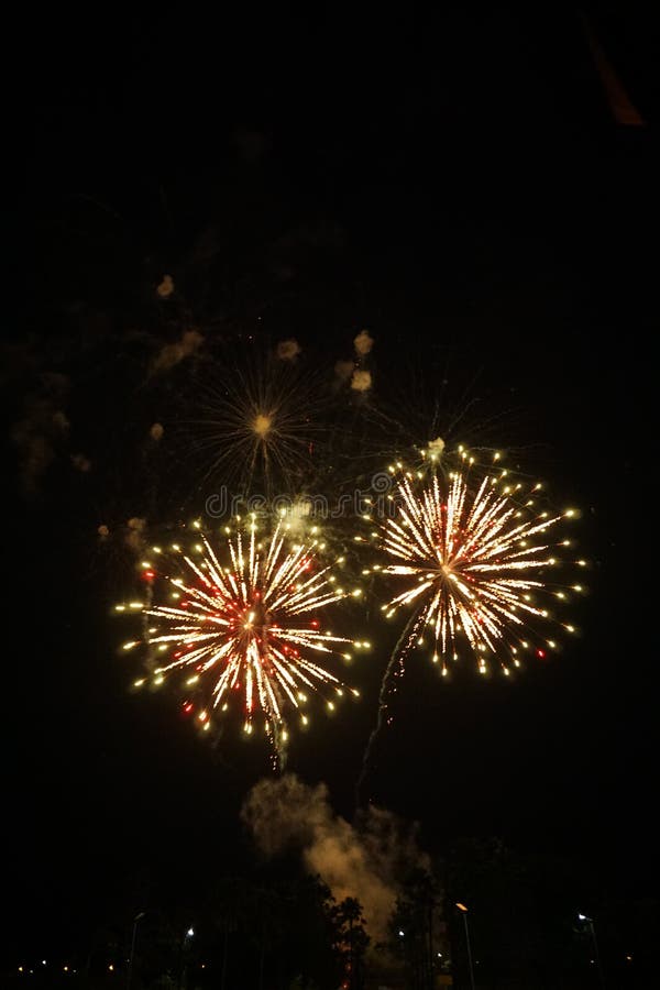 Abstract Colored Firework Background,Fireworks Light Up the Sky Stock ...