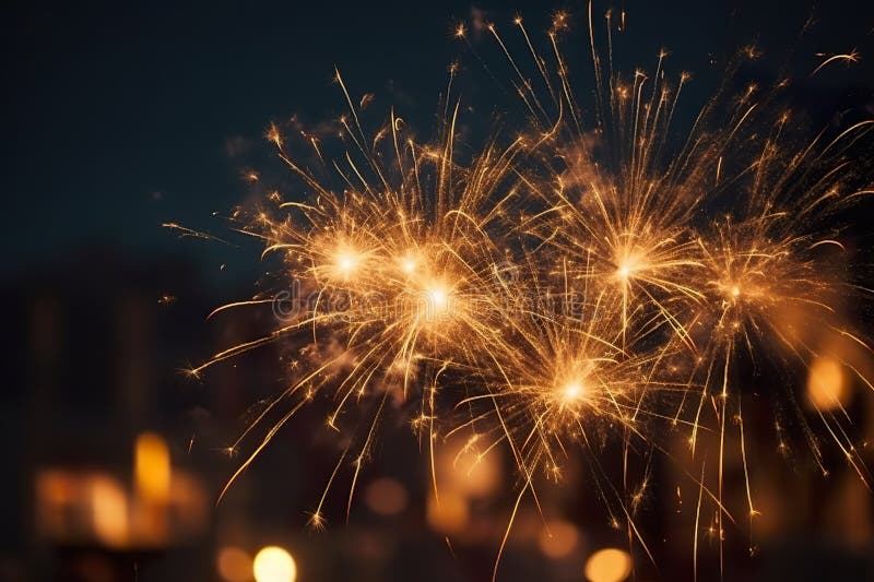 Abstract Colored Firework Background with Free Space for Text Stock ...