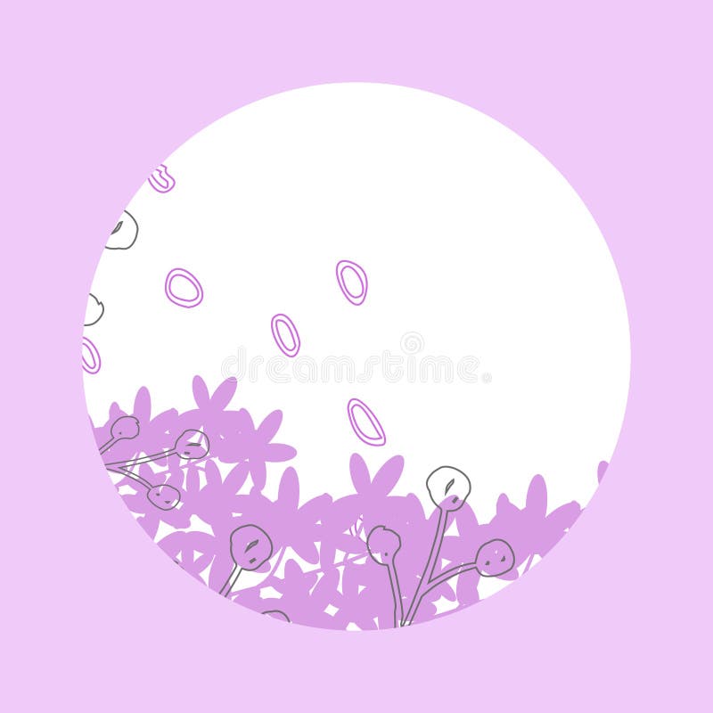 Abstract Colored Floral Background in a Figure. Stock Vector ...