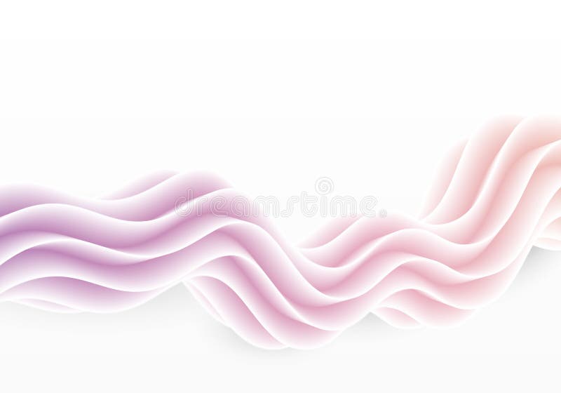Abstract Colored Flow Wavy Shapes. Modern Abstract Background. Stock ...