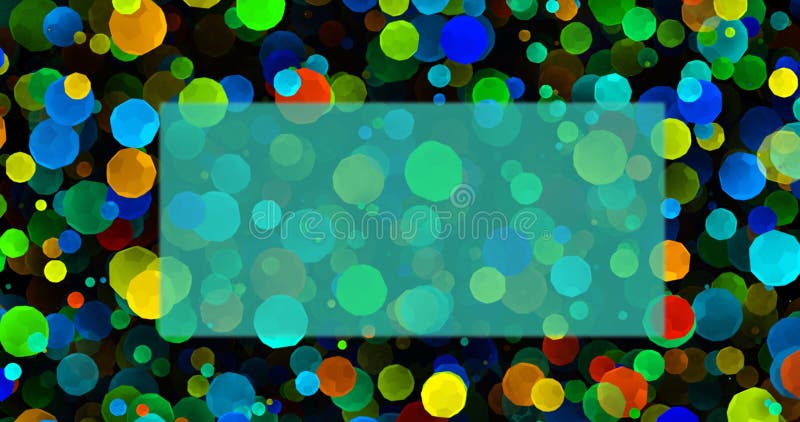 Abstract Colored Geometric Backgroundframe. 3d Image, Selective Focus ...