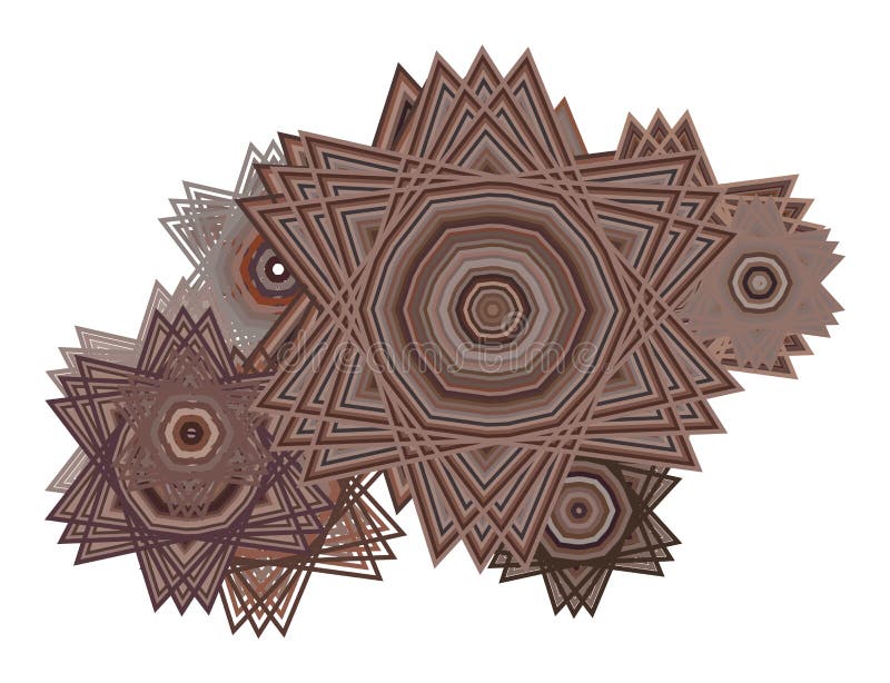 Abstract Colored Geometric Star Pattern. Style, Backdrop, Art & Shape ...