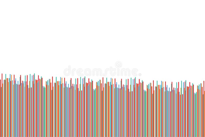 Abstract Colored Lines Pattern Background, Illustration Stock ...