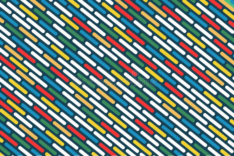 Abstract Colored Lines Pattern Background Stock Illustration ...