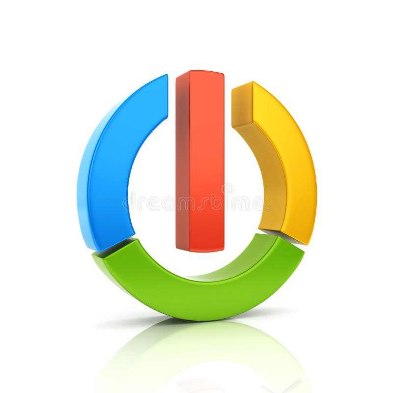 Power symbol line icon set stock vector. Illustration of battery - 33079242