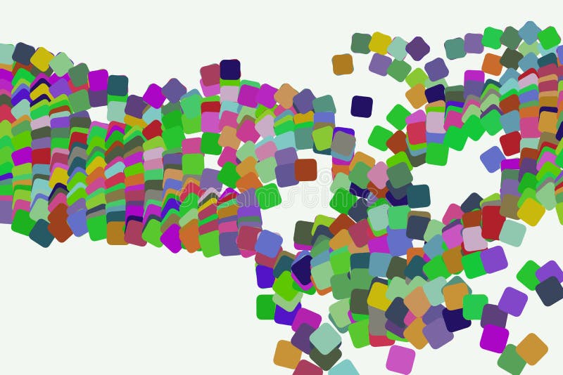 Abstract Colored Mixed Shape Pattern. Wallpaper, Concept, Drawing ...