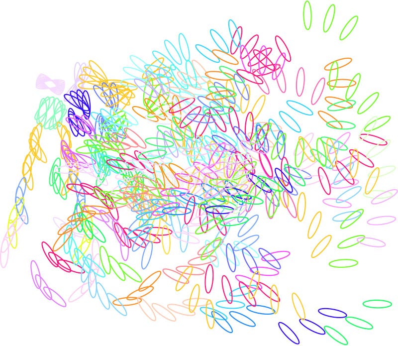 Abstract Colored Motion Particle Or Random Shape Pattern Canvas Web Wallpaper And Details