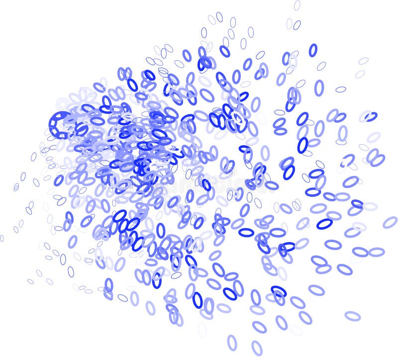 Abstract Colored Motion, Particle or Random Shape Pattern. Wallpaper ...