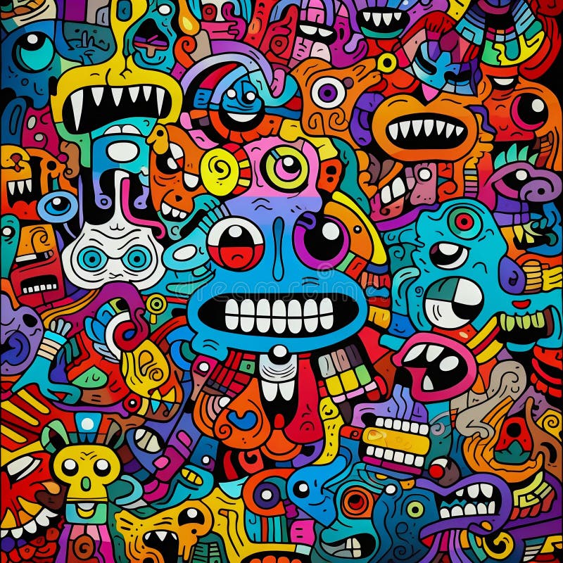 Monster Generative Ai Stock Illustrations – 30,716 Monster Generative ...