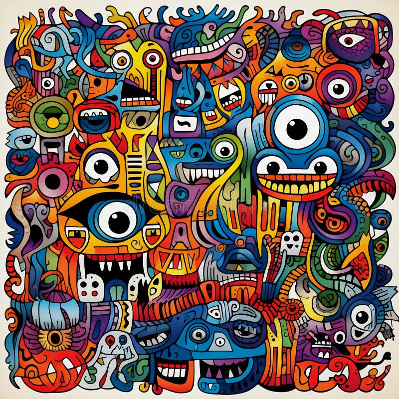 Monster Generative Ai Stock Illustrations – 34,036 Monster Generative ...