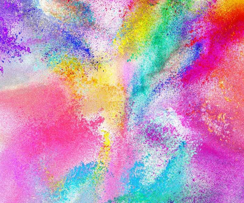 Abstract Colored Powder Background Stock Illustration - Illustration of ...
