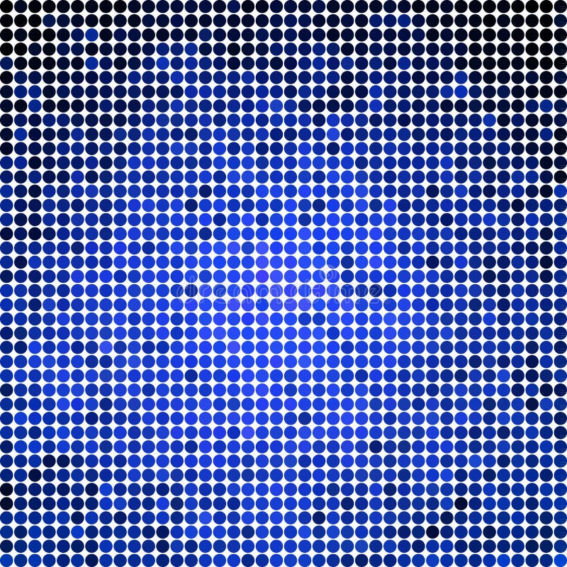 Abstract Colored Round Dots Background Stock Illustration ...