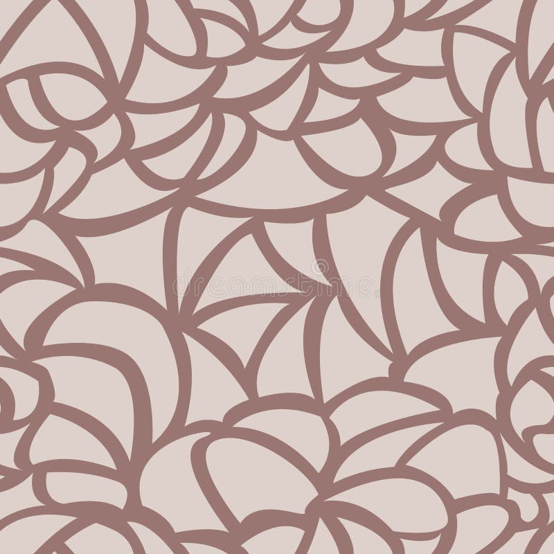 Abstract Colored Seamless Pattern. Brown and Beige Textile Print Stock ...