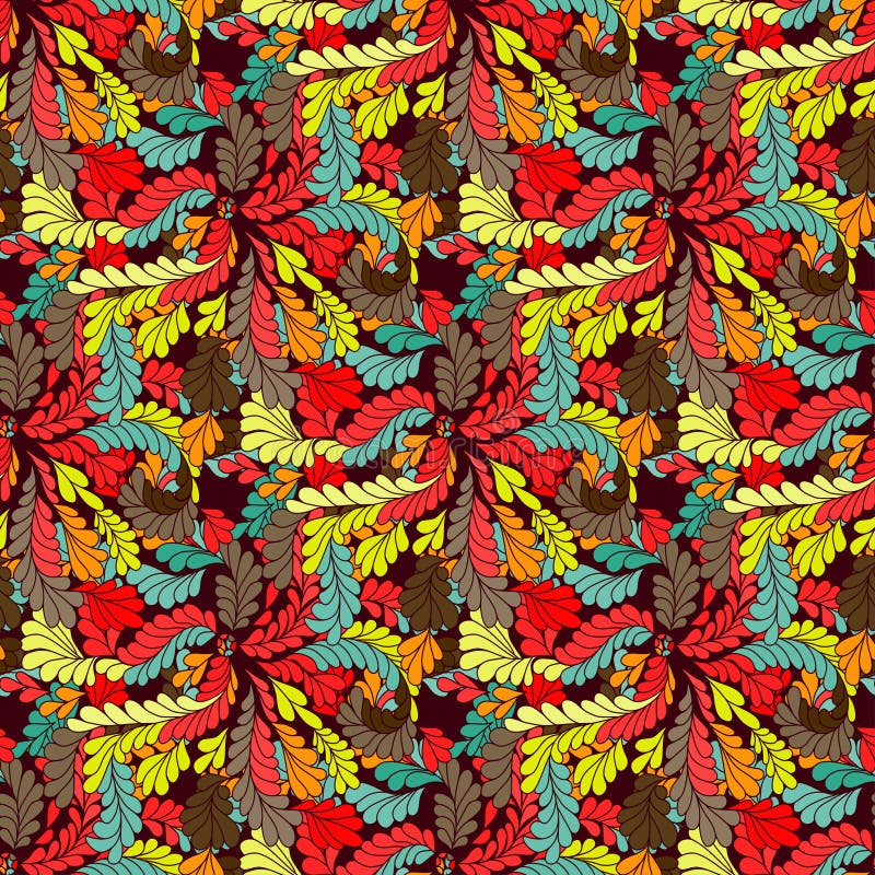 Abstract Colored Seamless Pattern for Your Design Stock Vector ...