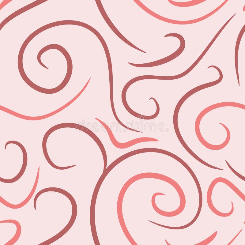 Abstract Colored Swirls Pattern Stock Illustration - Illustration of ...