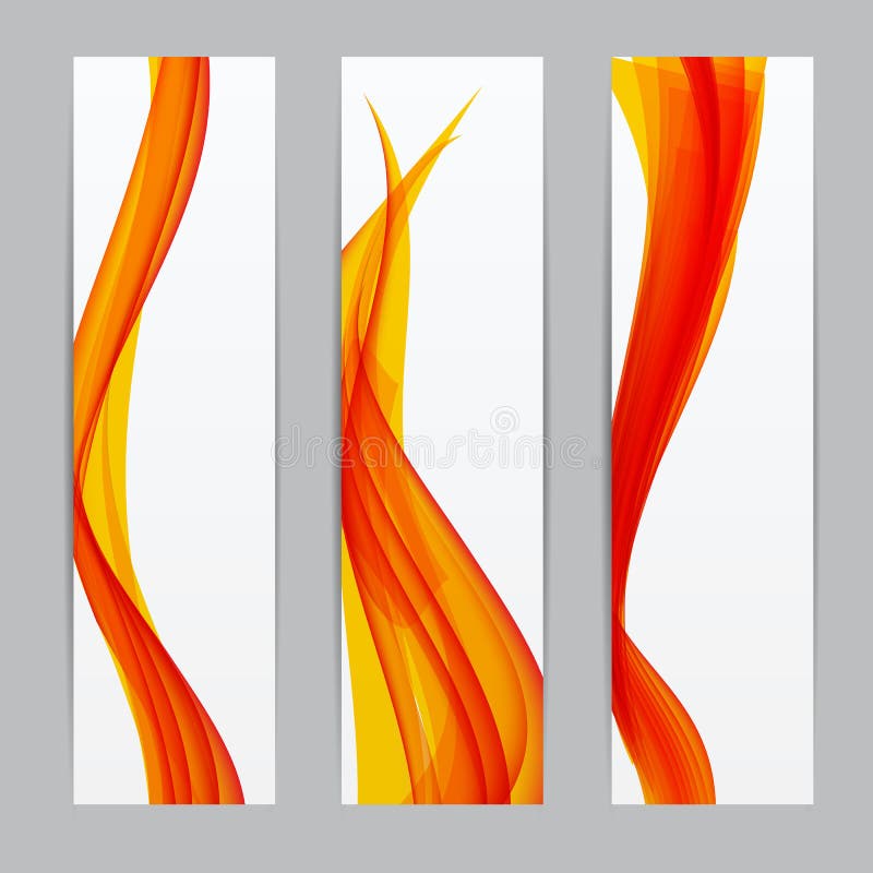 Abstract Colored Wave Header Background. Vector Illustration Stock ...