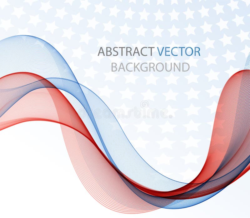 Abstract Colored Wave on White Stock Vector - Illustration of modern ...