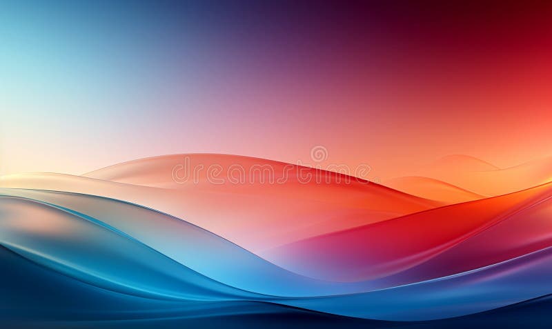 Abstract Colored Wavy Transparent Fabric Texture Stock Illustration ...