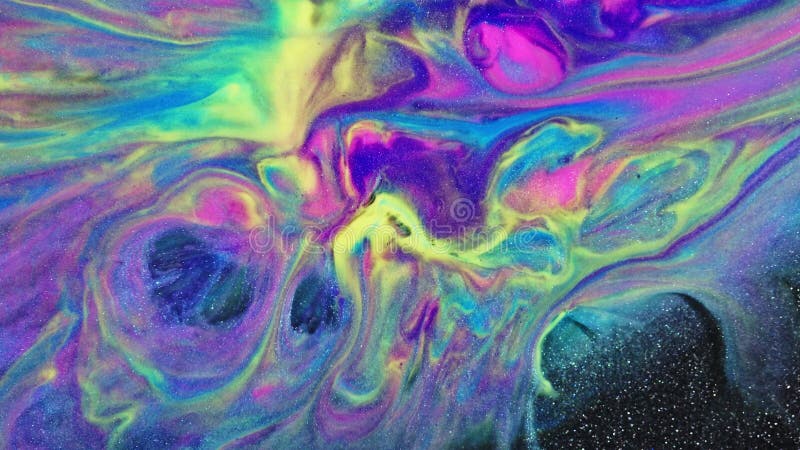 Abstract Colorful Backdrop with Artistic Foundation Stroke, Emphasizing ...