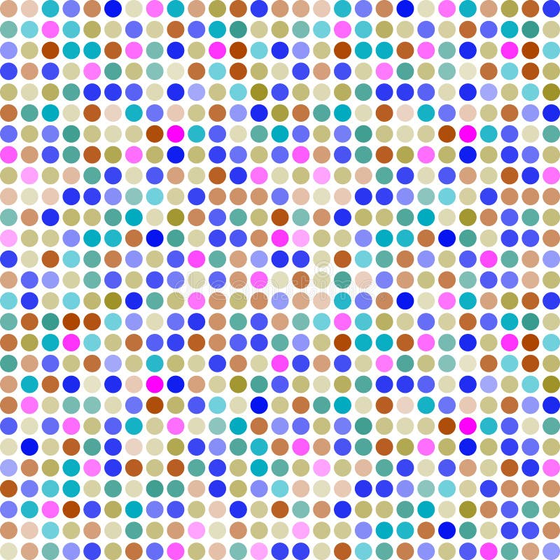 Abstract Colorful Background with Dots Stock Vector - Illustration of ...