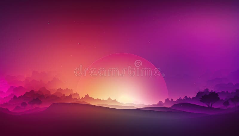 Abstract Colorful Background with Gradient and Purple Tint Background ...