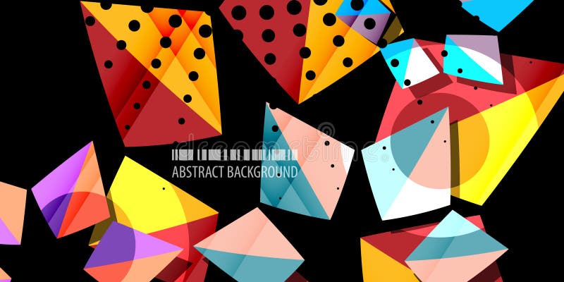 Multiple Triangles Stock Illustrations – 517 Multiple Triangles Stock ...