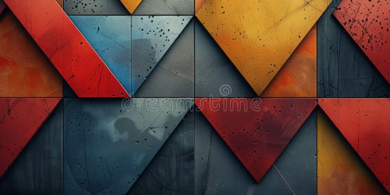 Abstract Colorful Background with Grunge Texture and Shadow ...