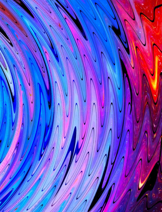 Abstract Colorful Background with Motion, Dynamic and Movement Concept ...