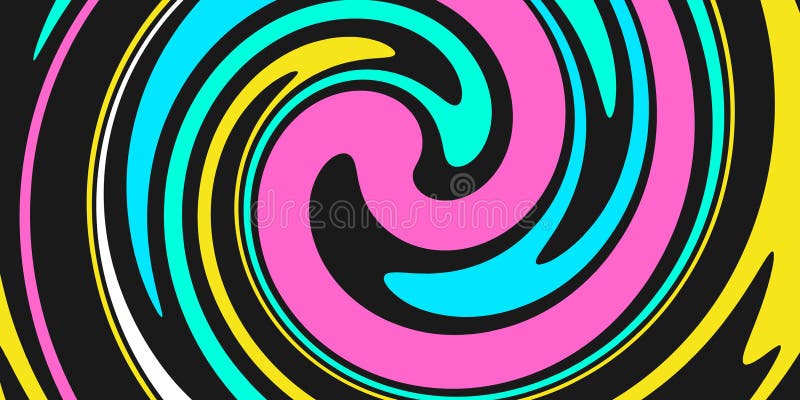 Abstract Colorful Background with Optical Illusion Stock Vector ...