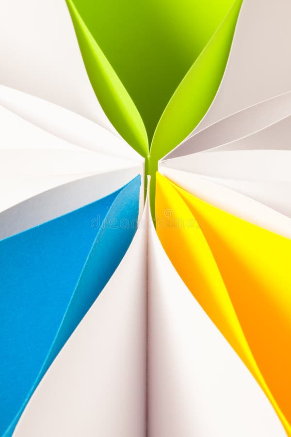 Abstract Colorful Background from Paper Sheets Stock Photo - Image of ...