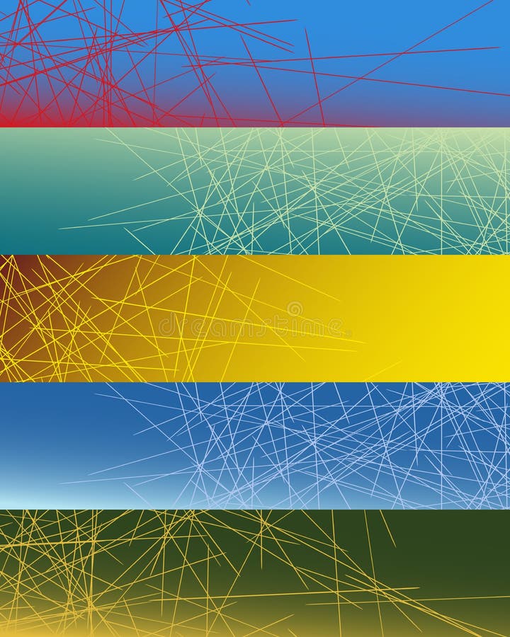 Abstract Colorful Background-pattern with Random Lines, Random S Stock ...