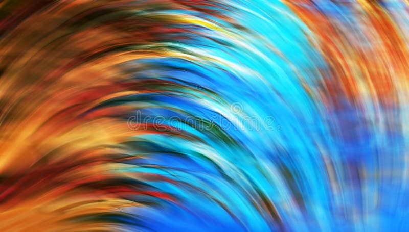 Dance of Colors. Colorful Wallpaper. Stock Illustration - Illustration ...